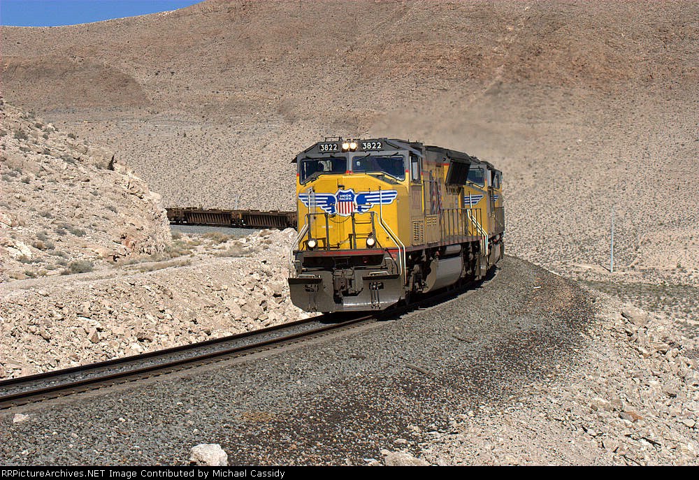 UP 3822 on the point....